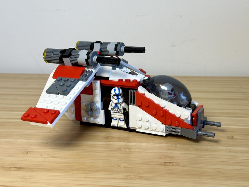 LEGO MOC Republic Gunship Midi Scale - Alternate Build of 75388 Bob's ...