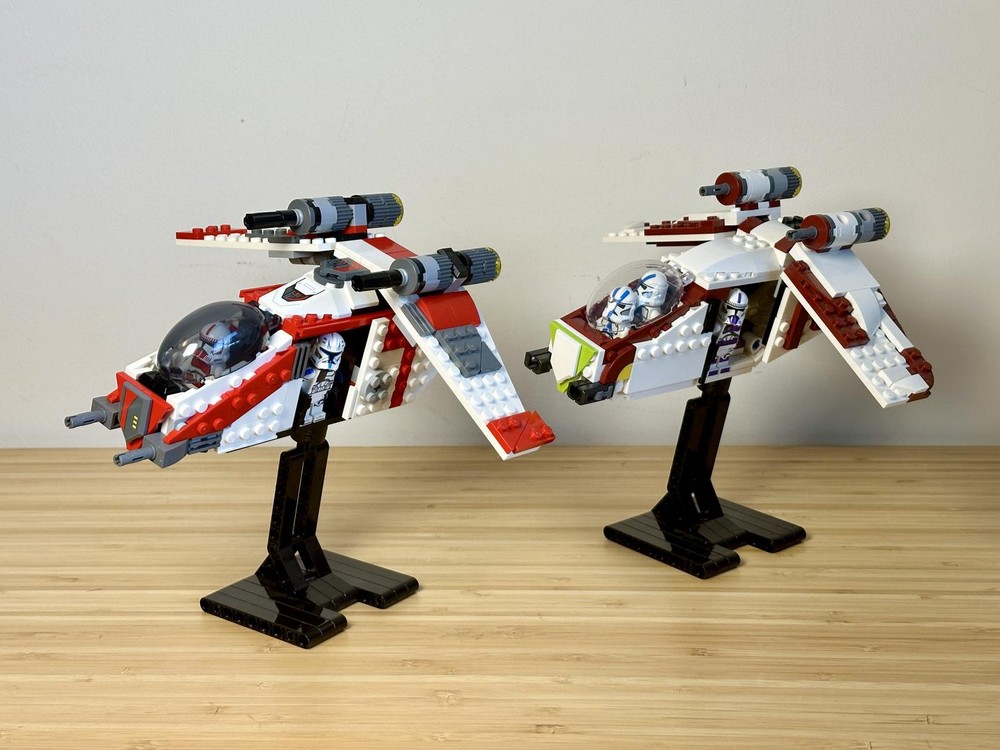 Lego Moc Republic Gunship Midi Scale Alternate Build Of 75388 Bobs