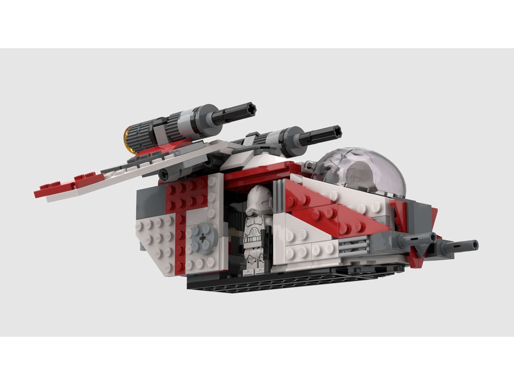 LEGO MOC Republic Gunship Midi Scale - Alternate Build of 75388 Bob's ...