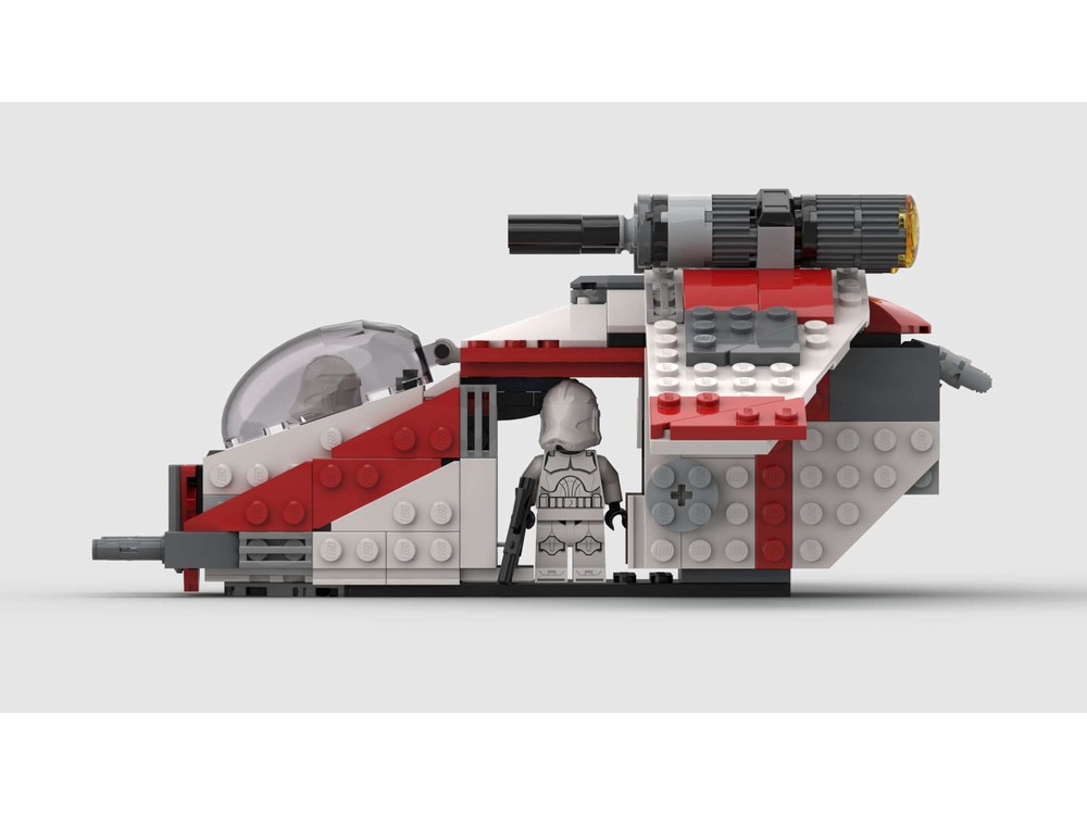 LEGO MOC Republic Gunship Midi Scale - Alternate Build of 75388 Bob's ...