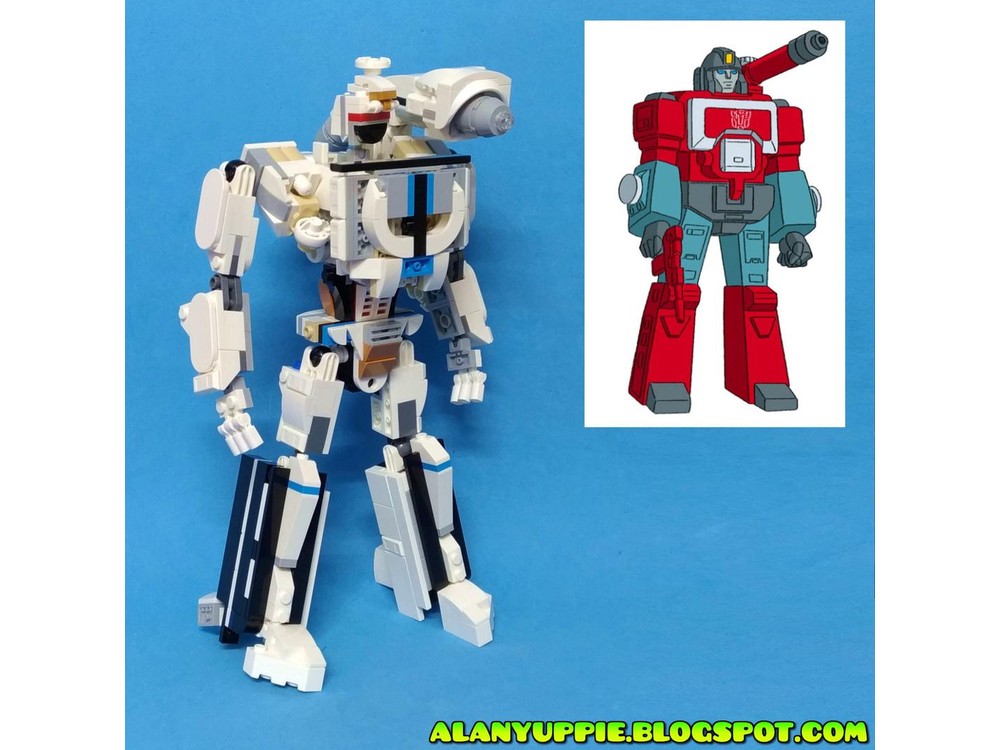 Lego Moc Transformer Perceptormicroscope Using Lego Creator 31152