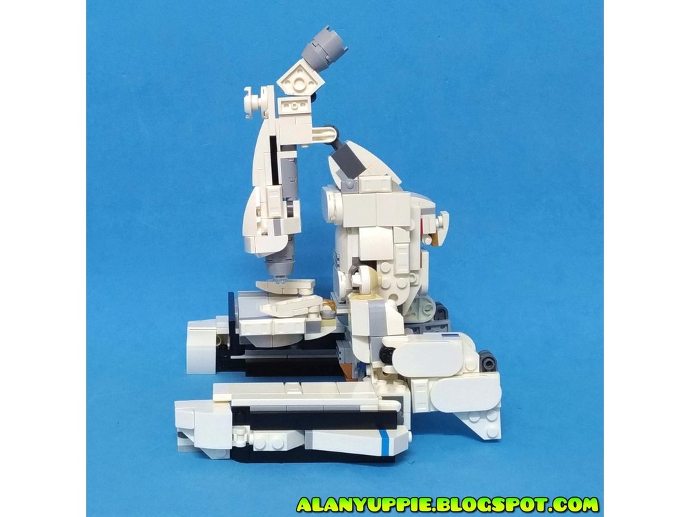 Lego Moc Transformer Perceptormicroscope Using Lego Creator 31152