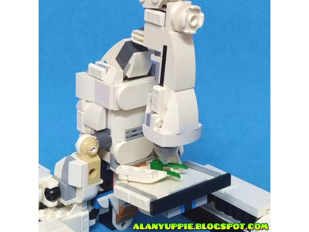 Lego Moc Transformer Perceptormicroscope Using Lego Creator 31152