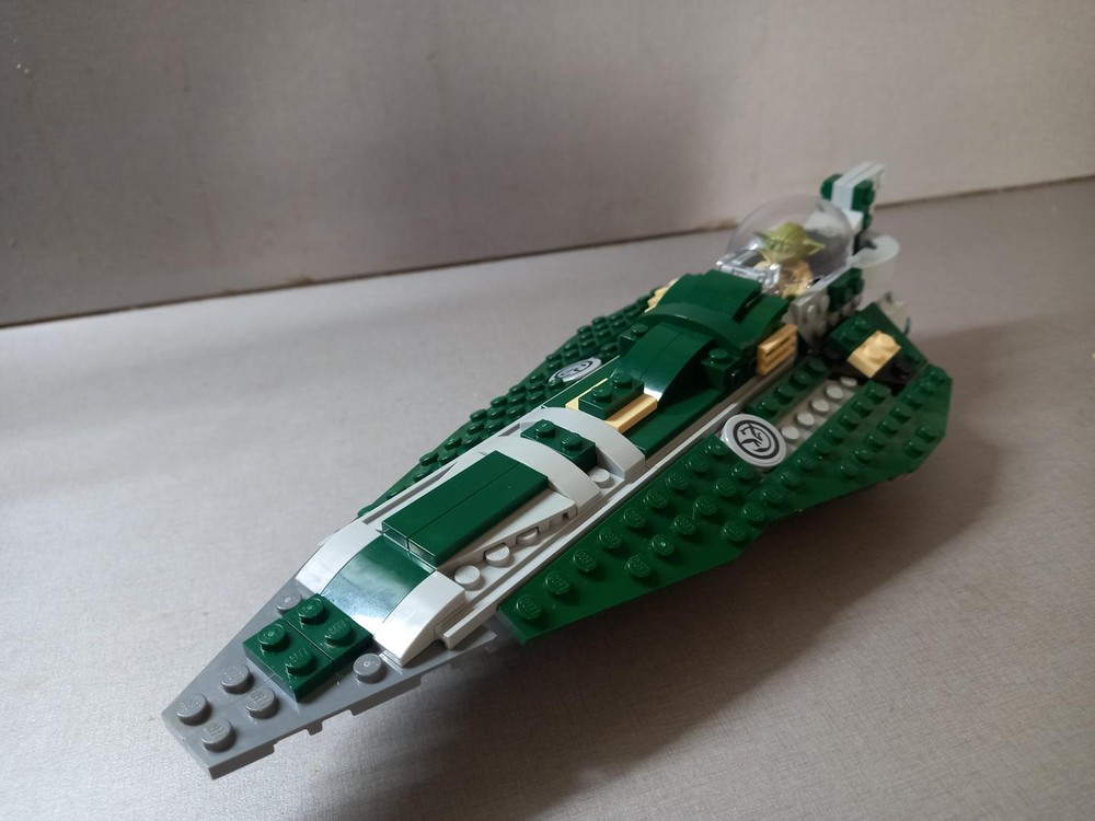 Lego Moc Yodas Delta 7 By Cegeha Elbe Rebrickable Build With Lego