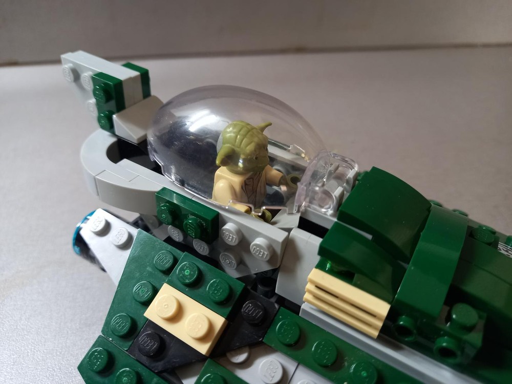 Lego Moc Yodas Delta 7 By Cegeha Elbe Rebrickable Build With Lego