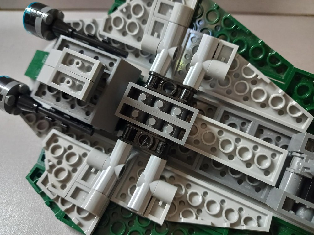 Lego Moc Yodas Delta 7 By Cegeha Elbe Rebrickable Build With Lego