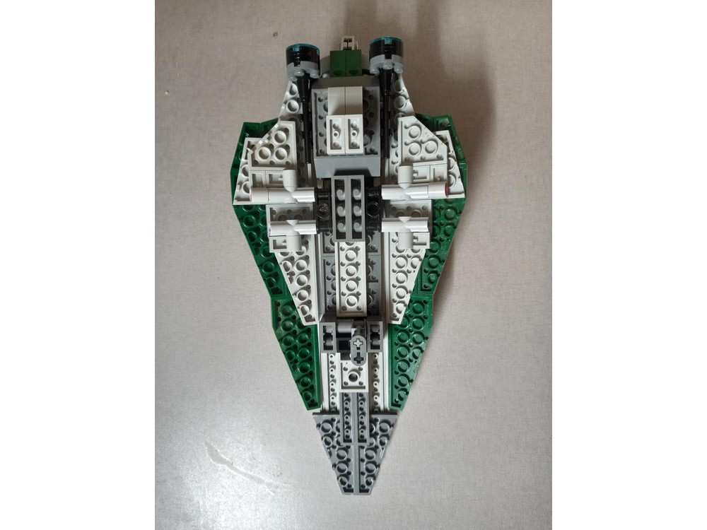 Lego Moc Yodas Delta 7 By Cegeha Elbe Rebrickable Build With Lego
