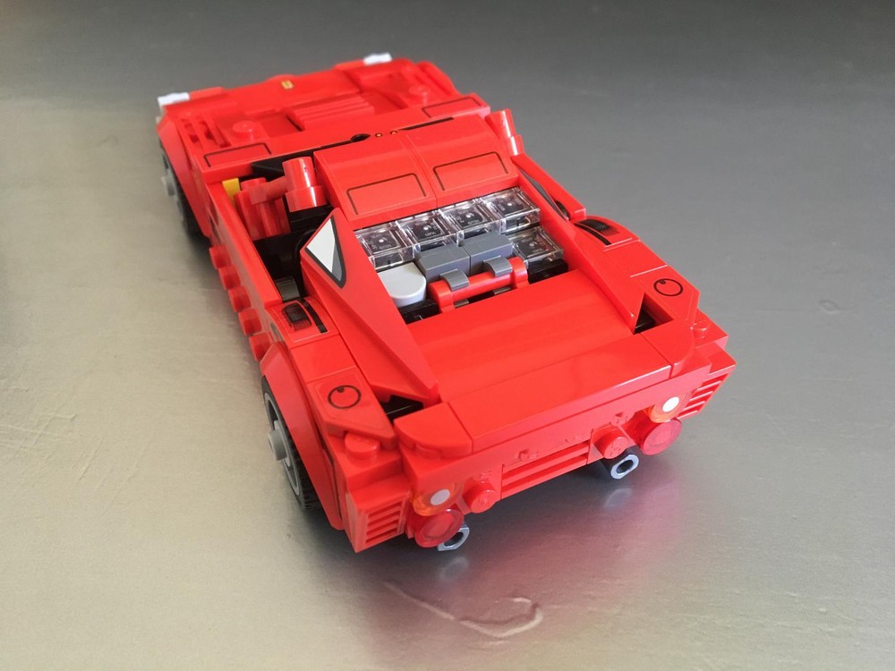 Lego Moc Ferrari 250 Gto By Sillert09 Rebrickable Build With Lego