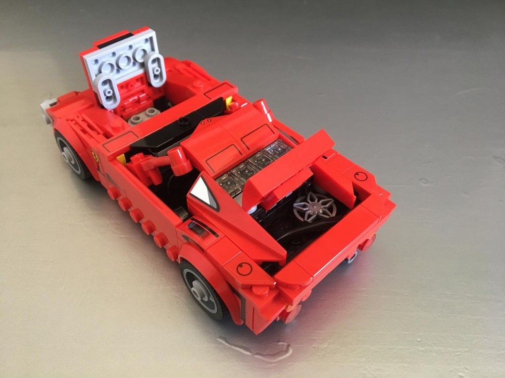 Lego Moc Ferrari 250 Gto By Sillert09 Rebrickable Build With Lego