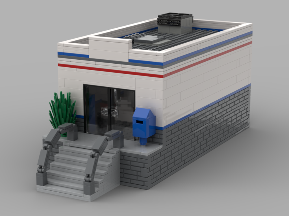 LEGO MOC MOC Post Office by leeggoo_Creator | Rebrickable - Build with LEGO