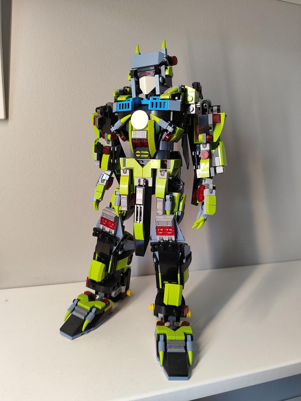 LEGO MOC Mech A.C.R 14-43 Neon Void by Mechynizm | Rebrickable - Build ...