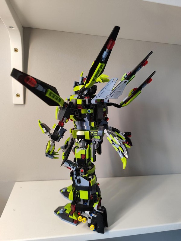 LEGO MOC Mech A.C.R 14-43 Neon Void by Mechynizm | Rebrickable - Build ...
