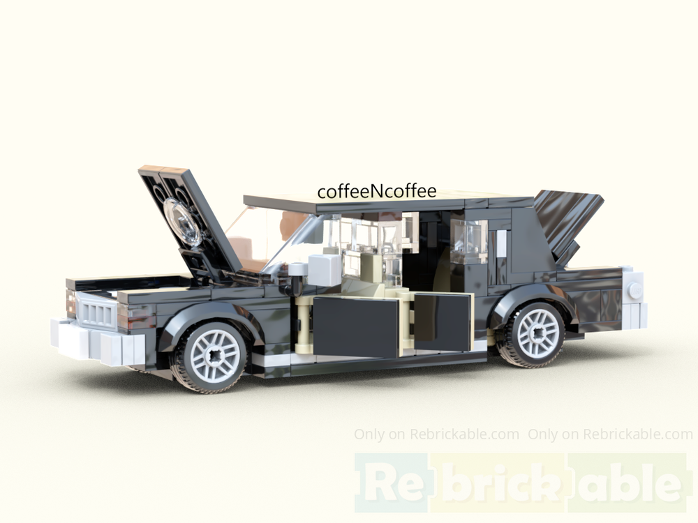 LEGO MOC Cadillac Fleetwood Limousine by coffeeNcoffee | Rebrickable ...