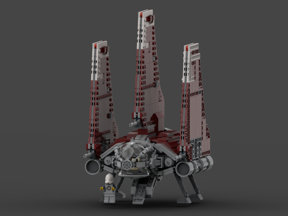 LEGO MOC Baylan Skoll's ETA shuttle by Brick Horizon | Rebrickable ...