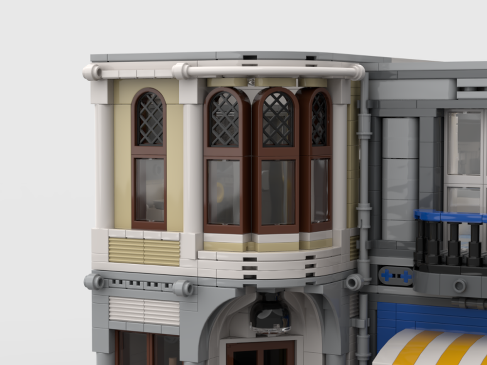 Lego Moc House Module By Cornflake67 Rebrickable Build With Lego