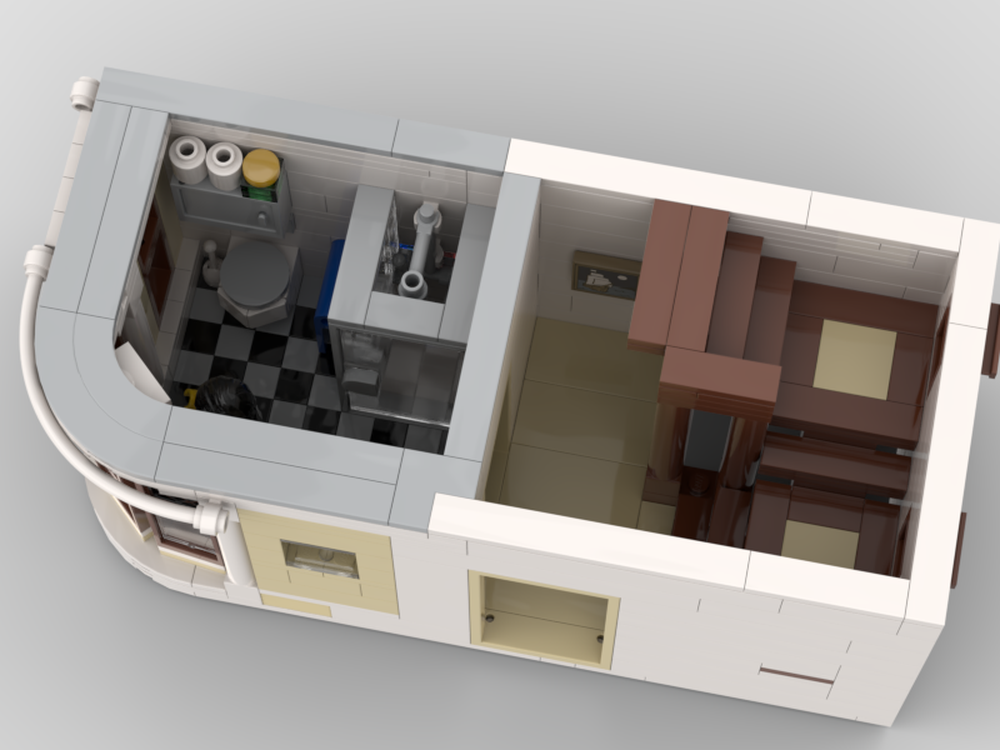 Lego Moc House Module By Cornflake67 Rebrickable Build With Lego