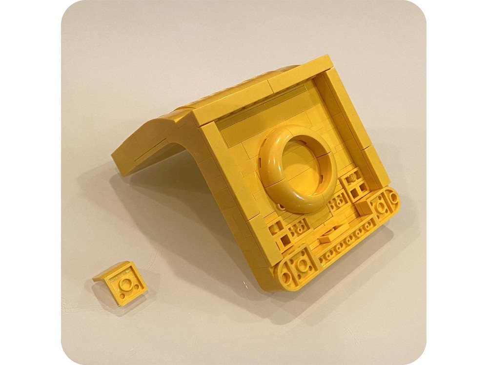 LEGO MOC Upscaled minifigure seat by Briquoleur | Rebrickable - Build ...