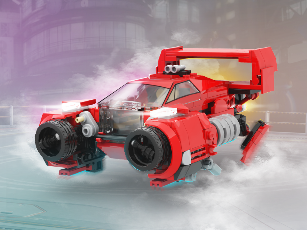 LEGO MOC F40.000 Spinner by mirrorbricks | Rebrickable - Build with LEGO