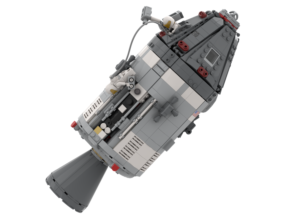 LEGO MOC Apollo CSM J-mission (Apollo 15, 16, 17). Read details before ...