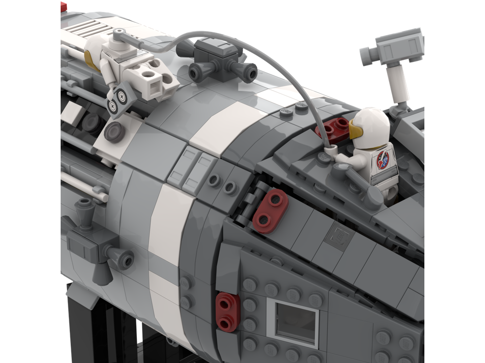 Lego Moc Apollo Csm J Mission Apollo 15 16 17 By Zeegiraf