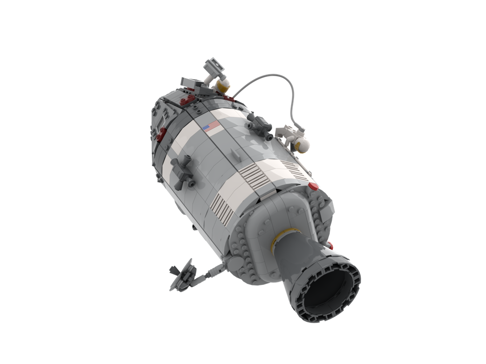 LEGO MOC-192127 Apollo CSM J-mission (Apollo 15, 16, 17). Read details ...