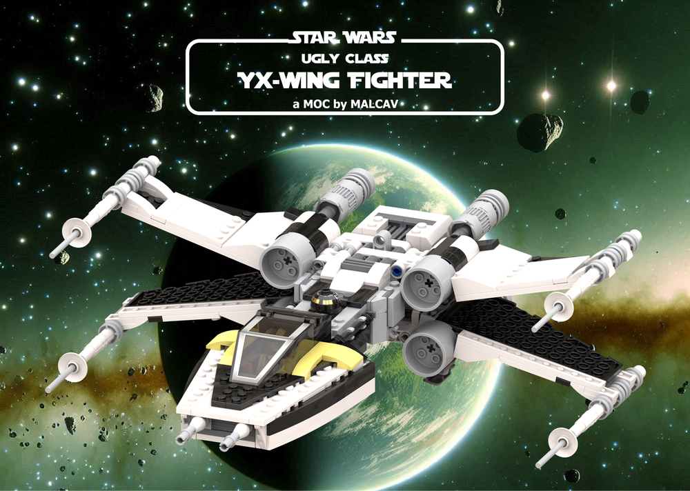 LEGO MOC YX-Fighter - Ugly Class by Malcav | Rebrickable - Build with LEGO