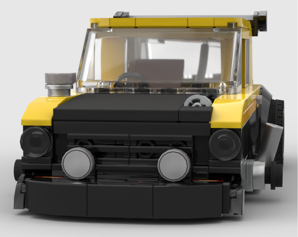 Lego Moc 1981 Reliant Robin Pikes Peak By Toms8wides Rebrickable
