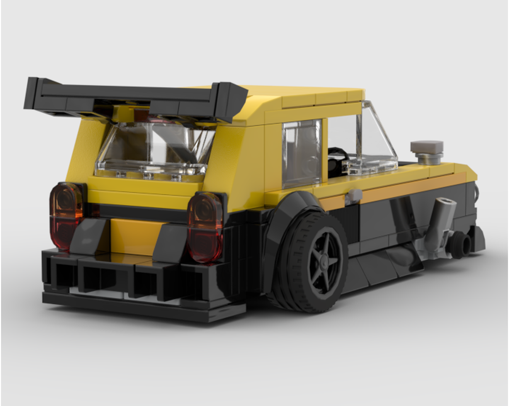 Lego Moc 1981 Reliant Robin Pikes Peak By Toms8wides Rebrickable