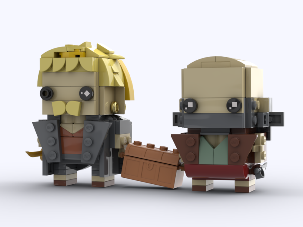 LEGO MOC Pintel & Ragetti - Pirates of the Caribbean by GetMeBricked ...