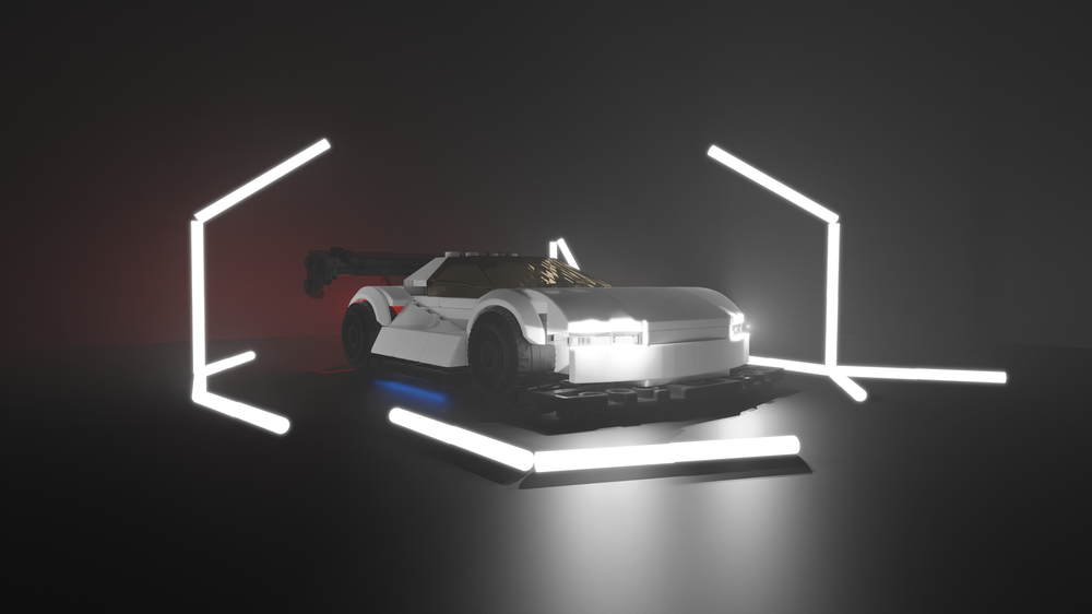 LEGO MOC Futuristic Drift Car - XR450 by Futurism_Lego | Rebrickable ...