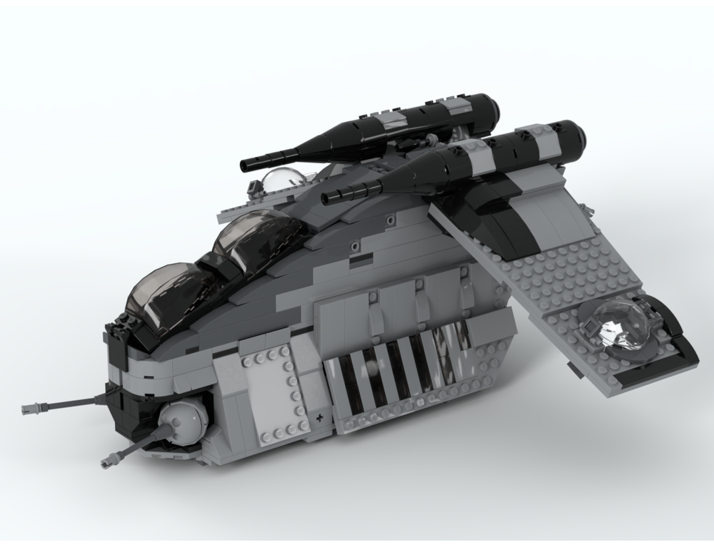 Lego Moc Republic Gunship Laati Modular By Willcrafting