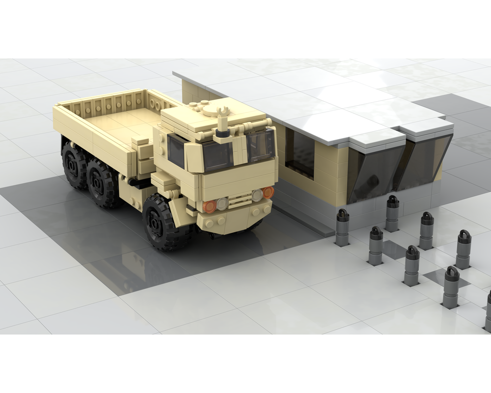 LEGO MOC Us Army truck by Johnriley | Rebrickable - Build with LEGO