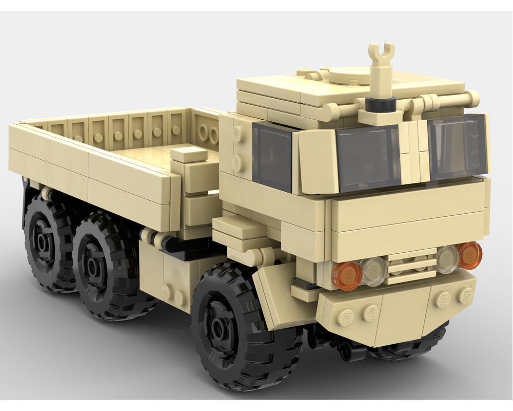 LEGO MOC Us Army truck by Johnriley | Rebrickable - Build with LEGO