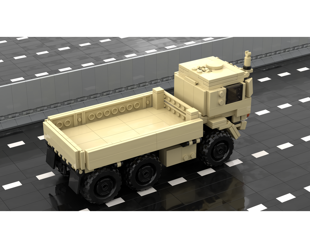 LEGO MOC Us Army truck by Johnriley | Rebrickable - Build with LEGO
