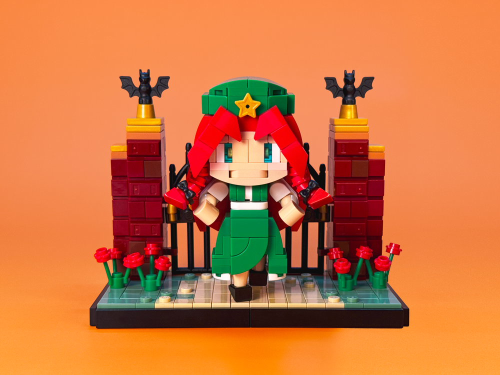 LEGO MOC Touhou - Hong Meiling by lavishlump | Rebrickable - Build with ...