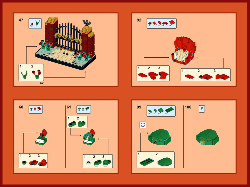 LEGO MOC Touhou - Hong Meiling by lavishlump | Rebrickable - Build with ...