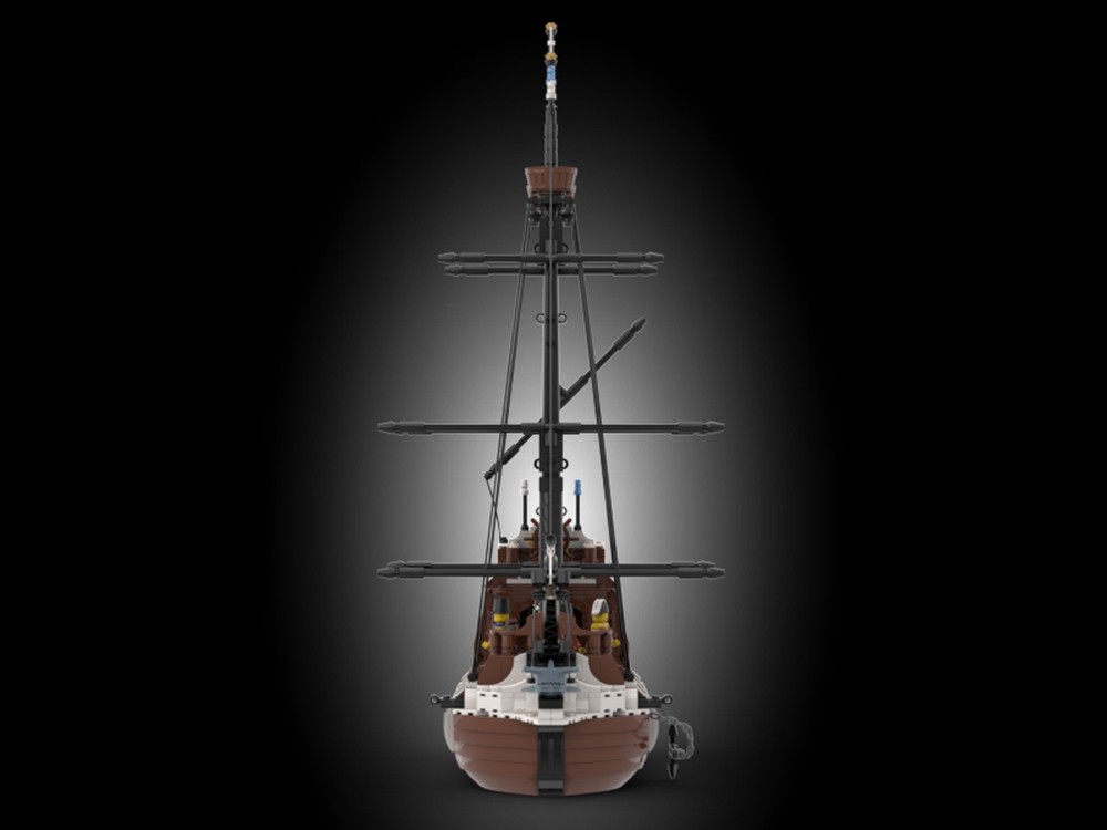 Lego Moc Imperial Warship By Mikeybrickalloti Rebrickable Build