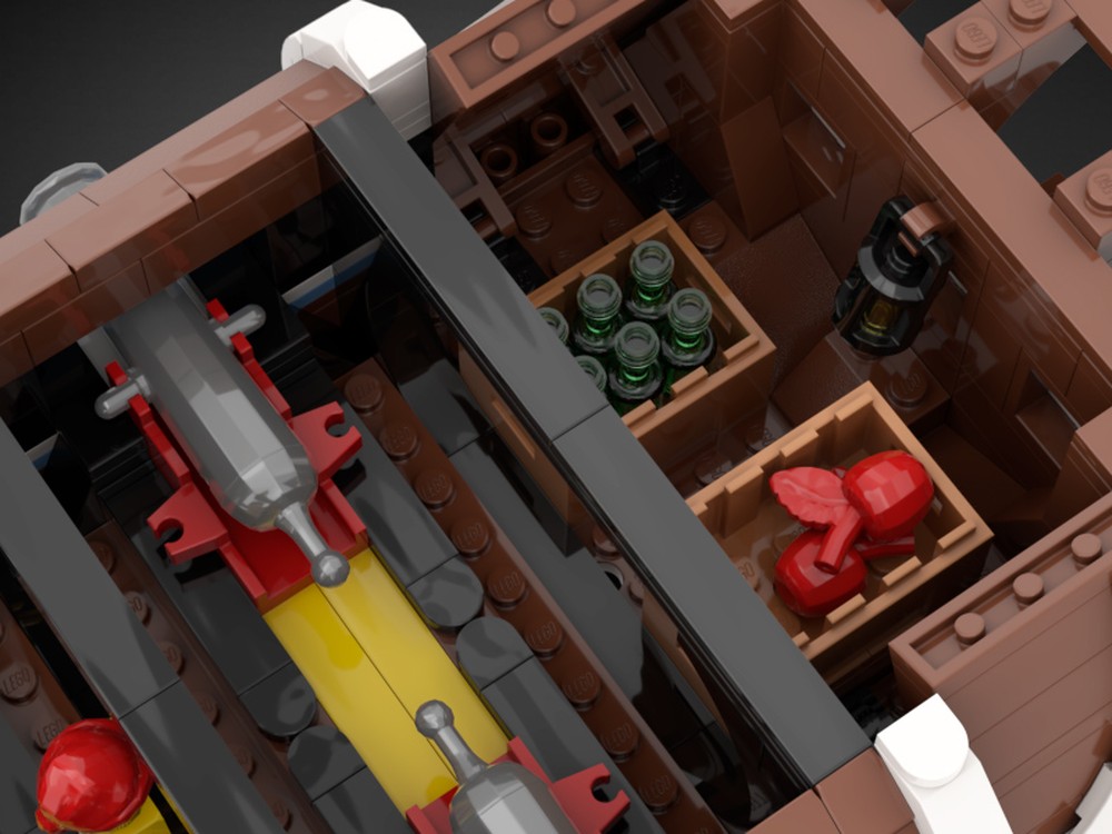 Lego Moc Imperial Warship By Mikeybrickalloti Rebrickable Build