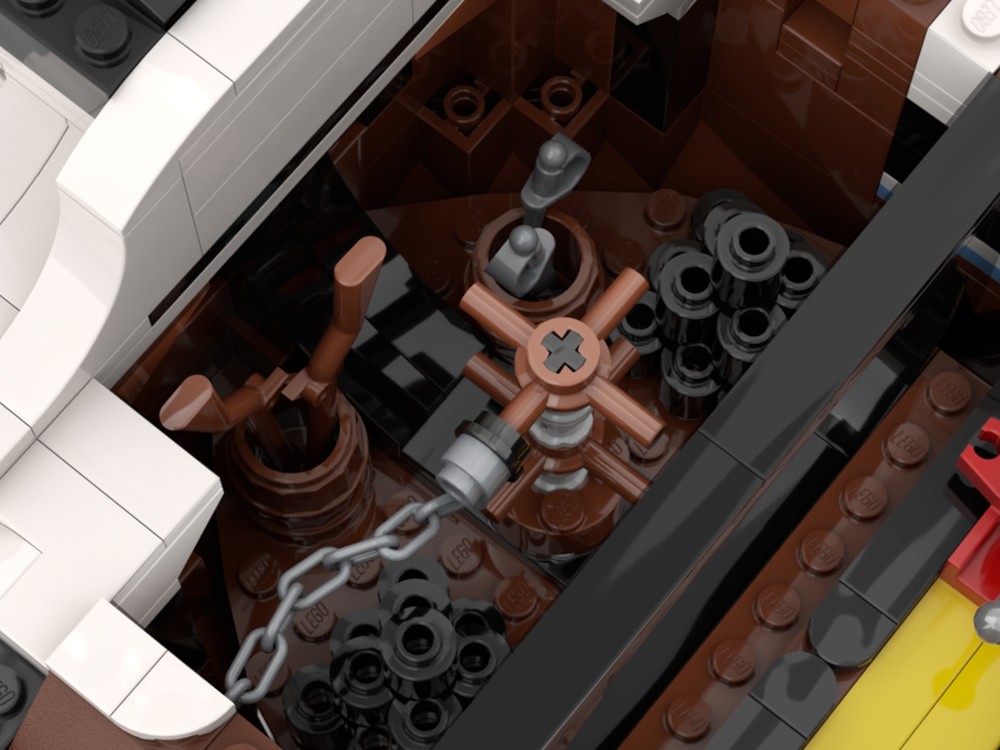 Lego Moc Imperial Warship By Mikeybrickalloti Rebrickable Build