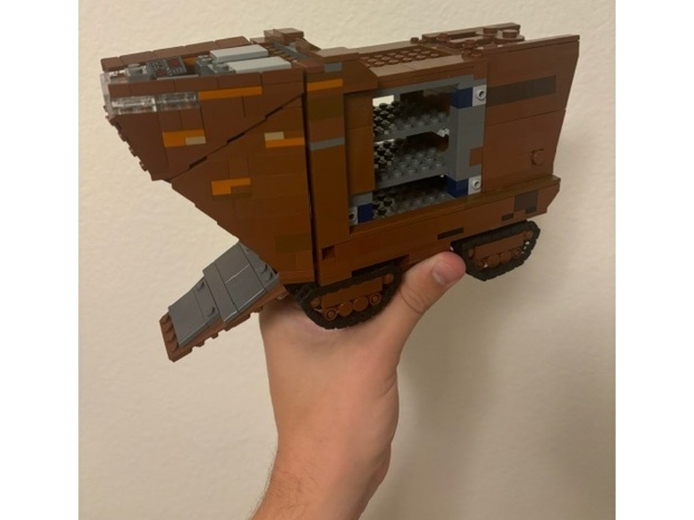 LEGO MOC Sandcrawler by RidgedBrick | Rebrickable - Build with LEGO