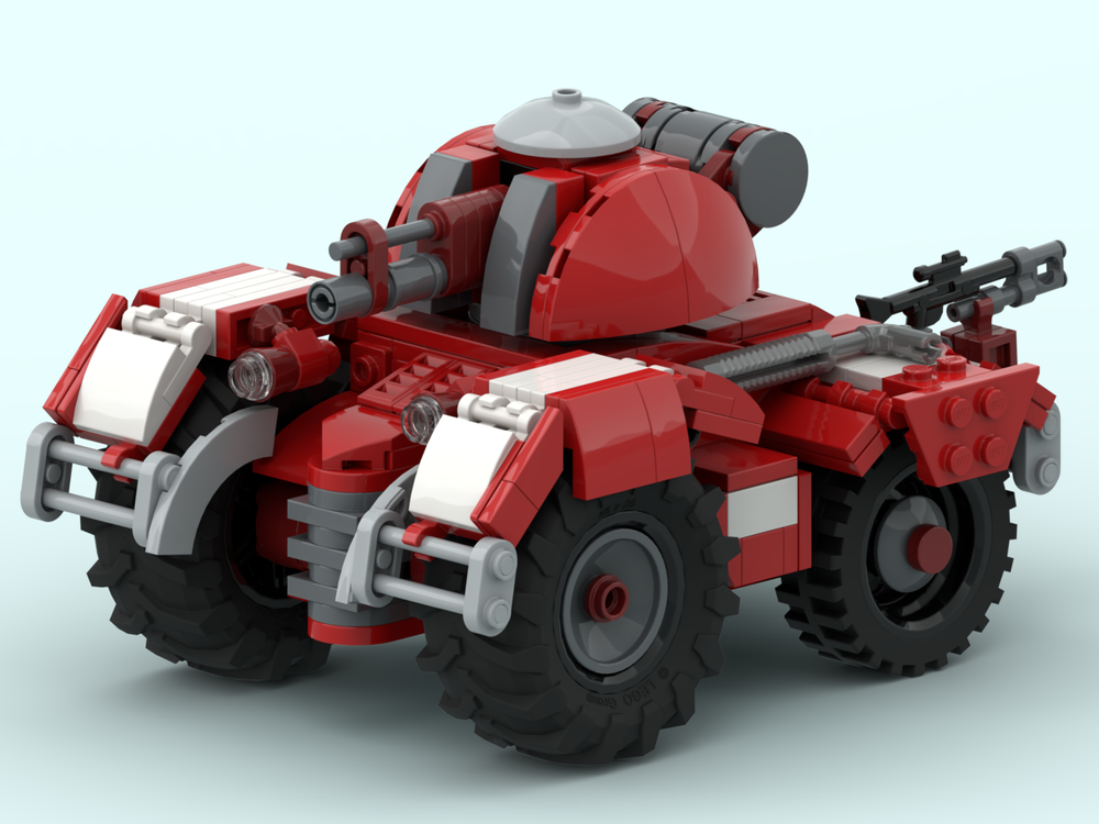 LEGO MOC Tundran Territories Light Tank by Lord_British | Rebrickable ...