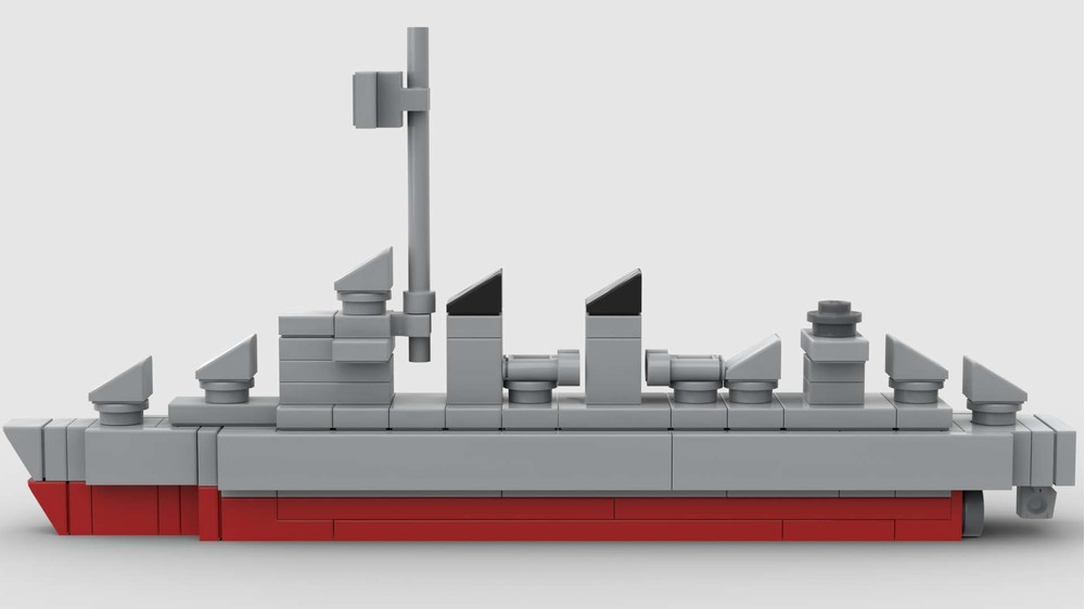 LEGO MOC USS Fletcher by RMC1138 | Rebrickable - Build with LEGO