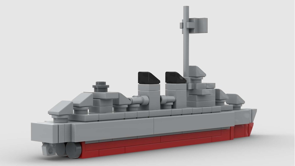 LEGO MOC USS Fletcher by RMC1138 | Rebrickable - Build with LEGO