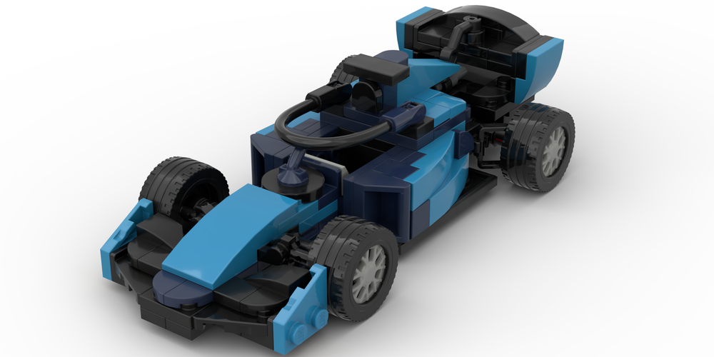 LEGO MOC Lego Formula 2 DAMS Lucas Oil car by Tom designs | Rebrickable ...