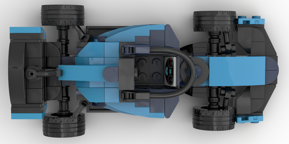 Lego Moc Lego Formula 2 Dams Lucas Oil Car By Fangtom Bricks