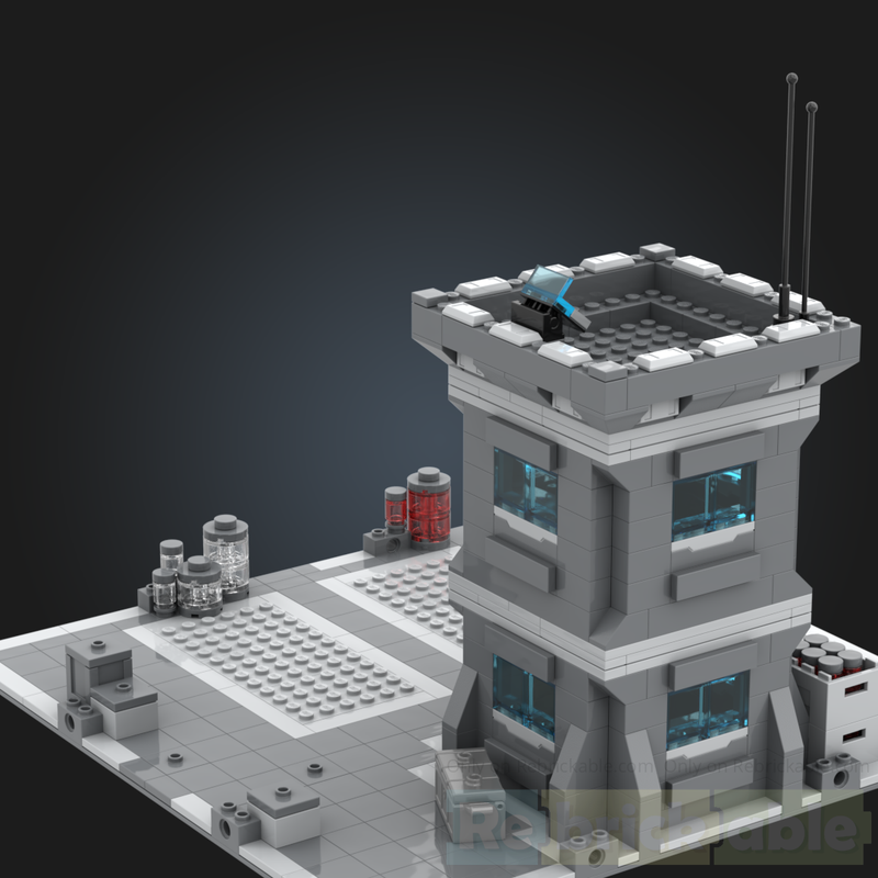 LEGO MOC Modular Coruscant tower by LucSoleBricks | Rebrickable - Build ...
