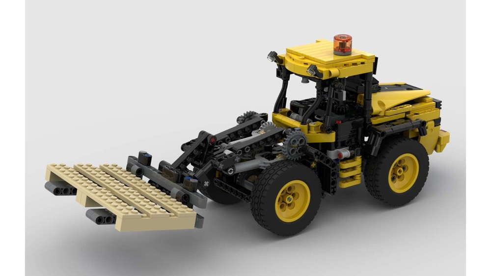 LEGO MOC volvo L50H wheel loader in 1:21 scale by crazy_technic ...