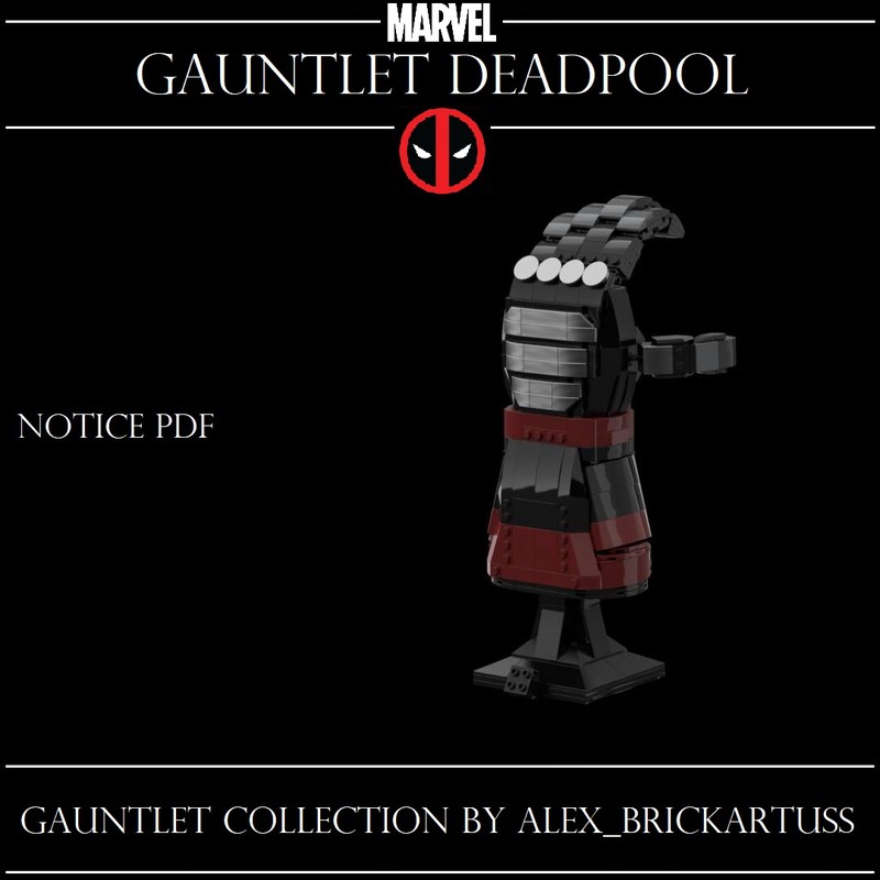 LEGO MOC Gauntlet DeadPool by Alex_BricKartuss | Rebrickable - Build ...