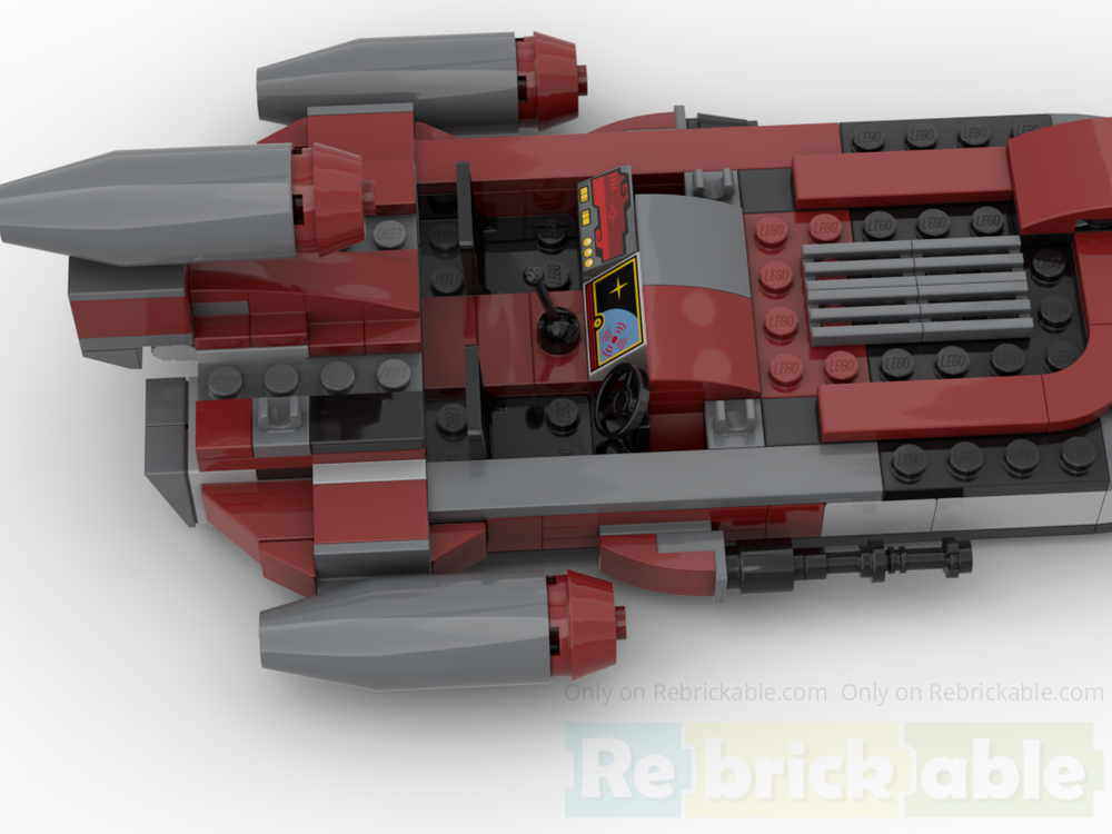 LEGO MOC-192206 X-34 Landspeeder (Outlaw Version) by Fabian2 ...