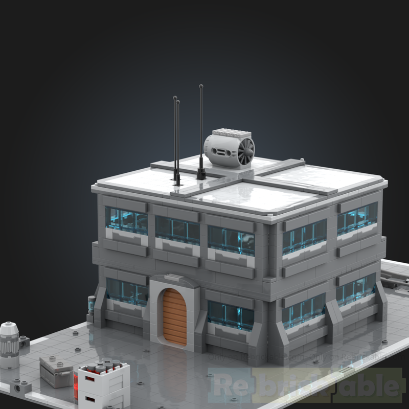 LEGO MOC Modular Coruscant Warehouse by LucSoleBricks | Rebrickable ...